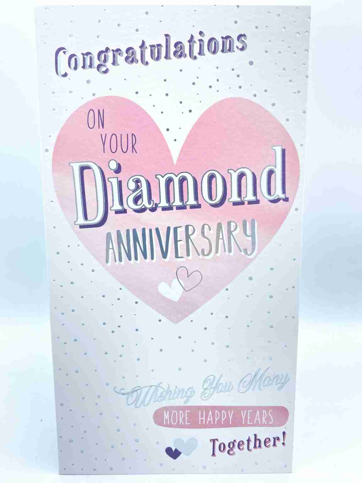 On Your Diamond Anniversary Card By Kingfisher - Cardmarkets